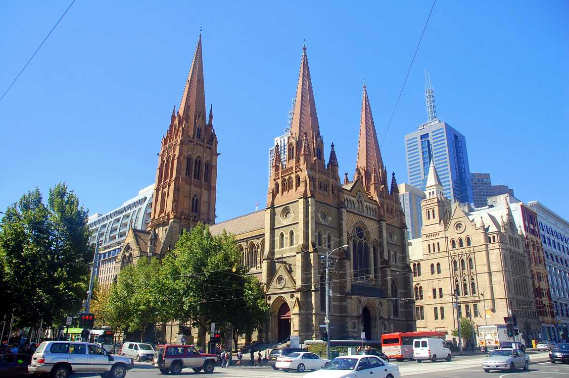 Melbourne Cathedrale Saint-Paul . Que voir