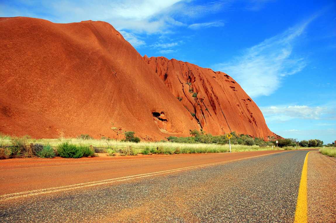 Uluru Road . Que voir