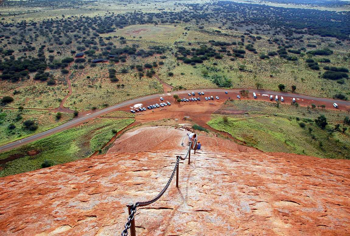 Uluru sommet . Que voir